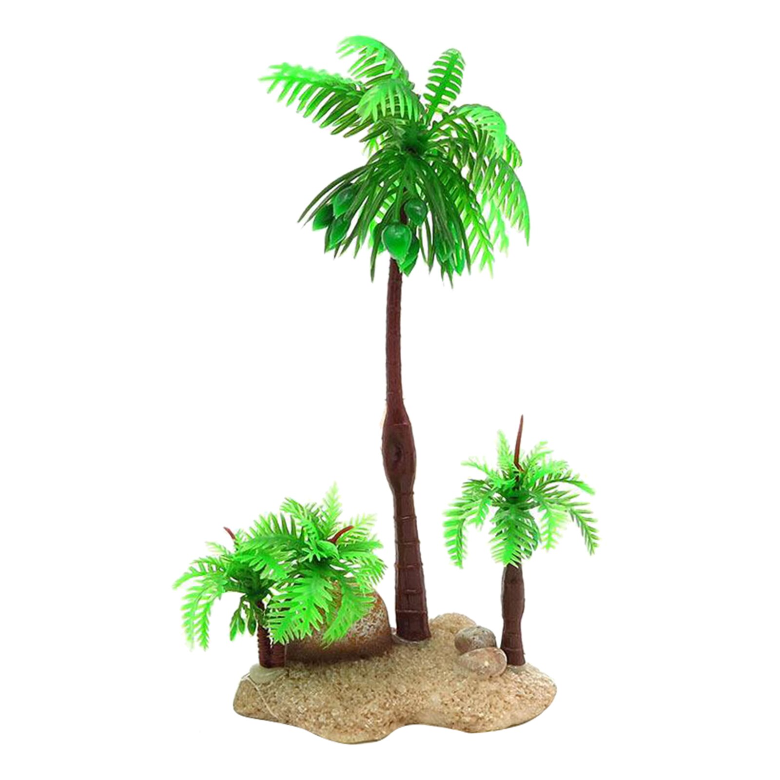 Artificial Plastic Aquarium Plants - Coconut Tree ... – Vicedeal