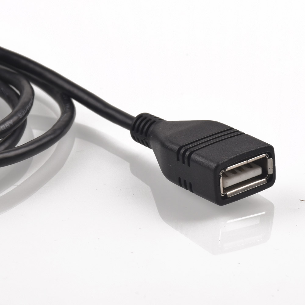 Car MINI-ISO 6 Pin Connector Plug Black USB Adapte... – Vicedeal