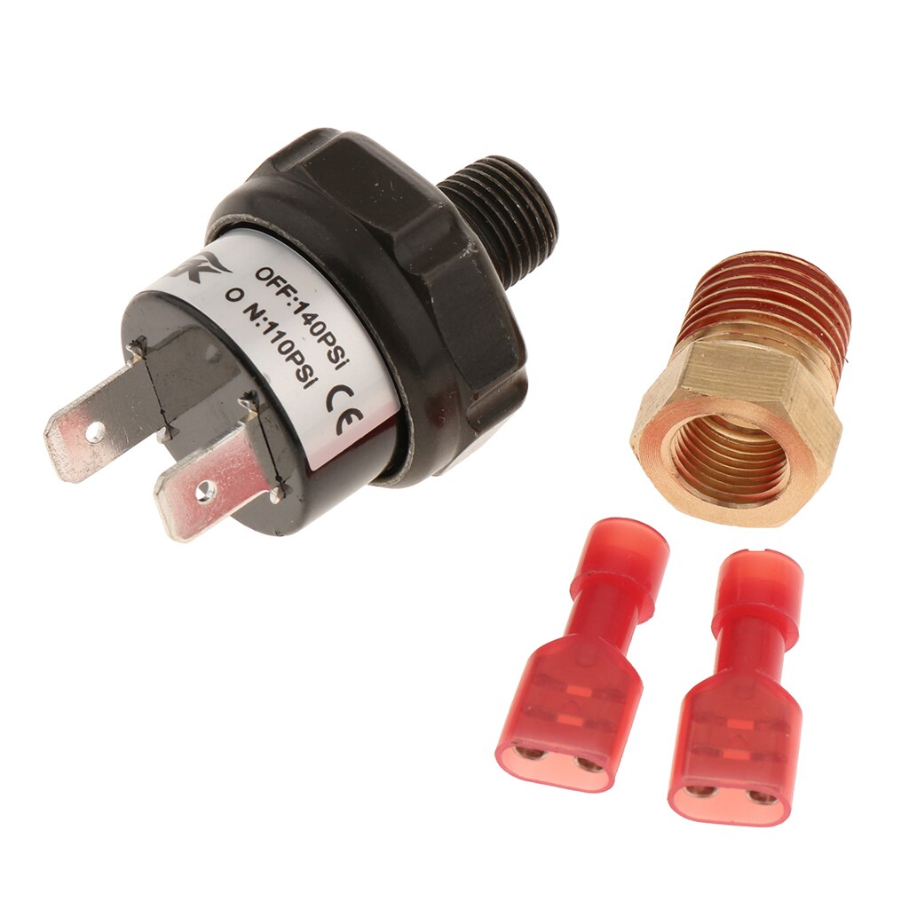 12V Heavy Duty 110/140 PSI Pressure Switch Valve T... – Vicedeal