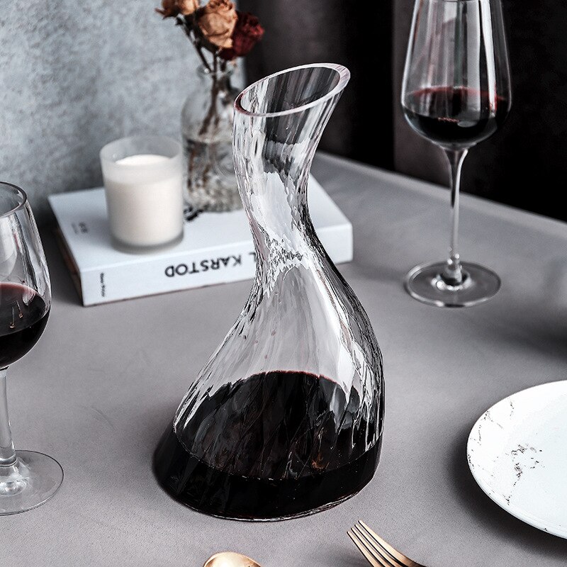 1000ml Decanter Handmade Crystal Red Wine Brandy C... – Grandado