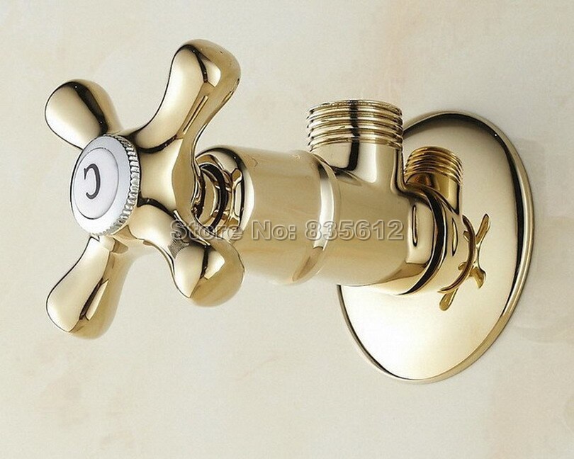 Gold Farbe Messing 1/2 "männlichen x 1/2"... – Vicedeal