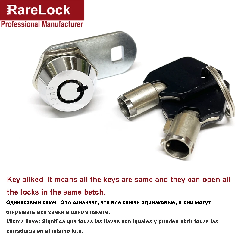 Same Key Tubular Cam Lock Amusement Machine Mailbo... – Grandado