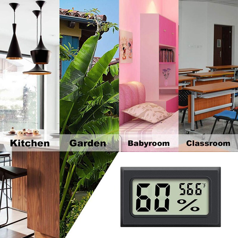 Mini Hygrometer Thermometer, Suitable for Humidifi... – Vicedeal