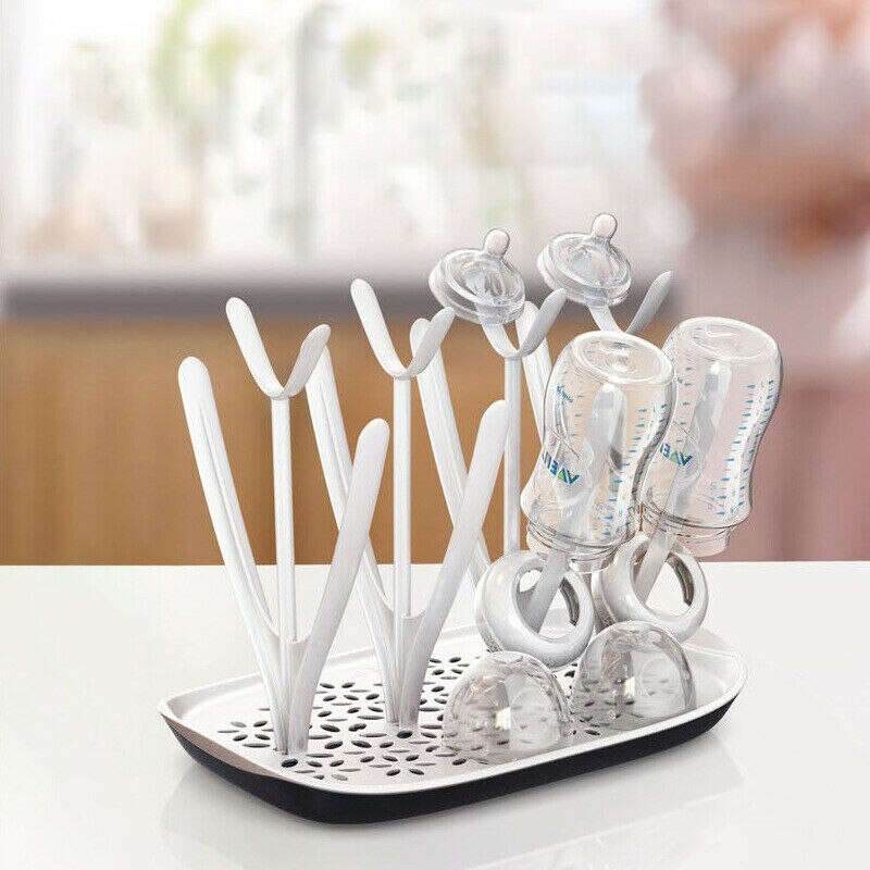 Baby Bottle Drying Rack with Tray High Capacity Cu... – Vicedeal