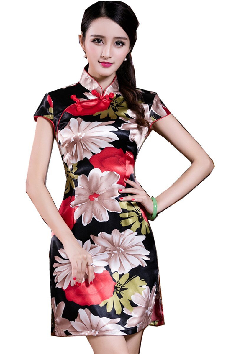 Shanghai Story Vintage Qipao Dress Cheongsam Orien... – Grandado