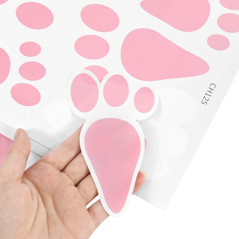 3 Sheets Cute Cartoon Rabbit Wall Stickers Decorat... – Grandado