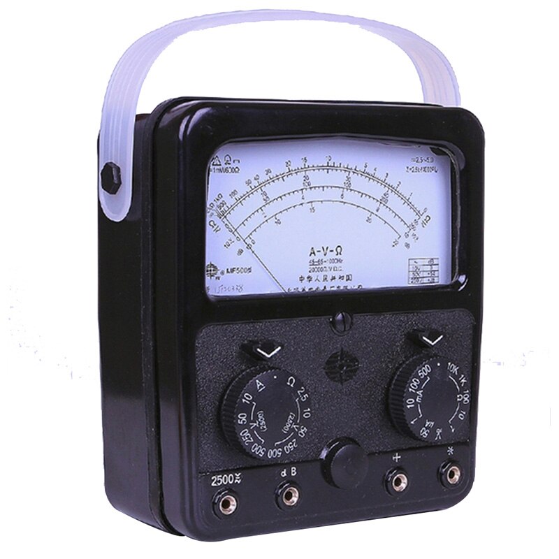 Multímetro analógico mf500, volt ampere ohm meter ... – Grandado