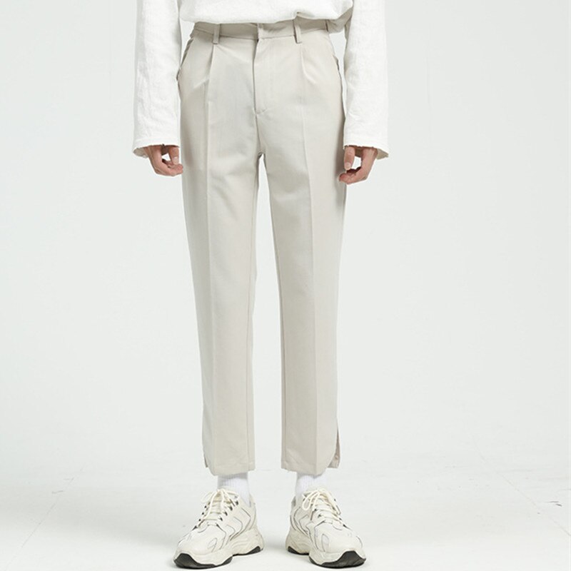 Menn ensfarget uformelt ankellengde blyantdressbuk... – Vicedeal