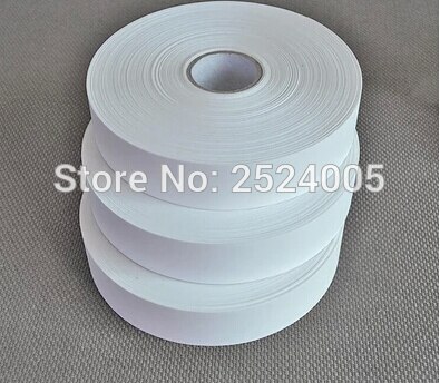 width 35mm blank white nylon tape/custom clothing ... – Grandado