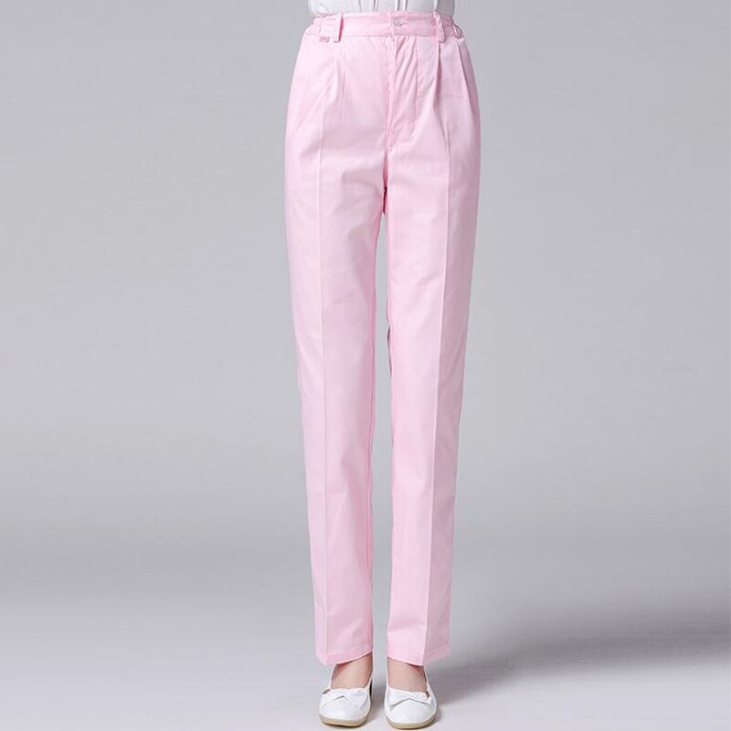 Summer female scrubs women workwear pants Solid co... – Vicedeal