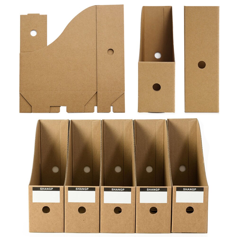 5PCS/Set Magazine School Storage Box Pencil Office... – Vicedeal