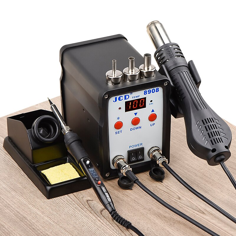 2 IN 1 Soldering station Digital Display 750W air ... – Grandado
