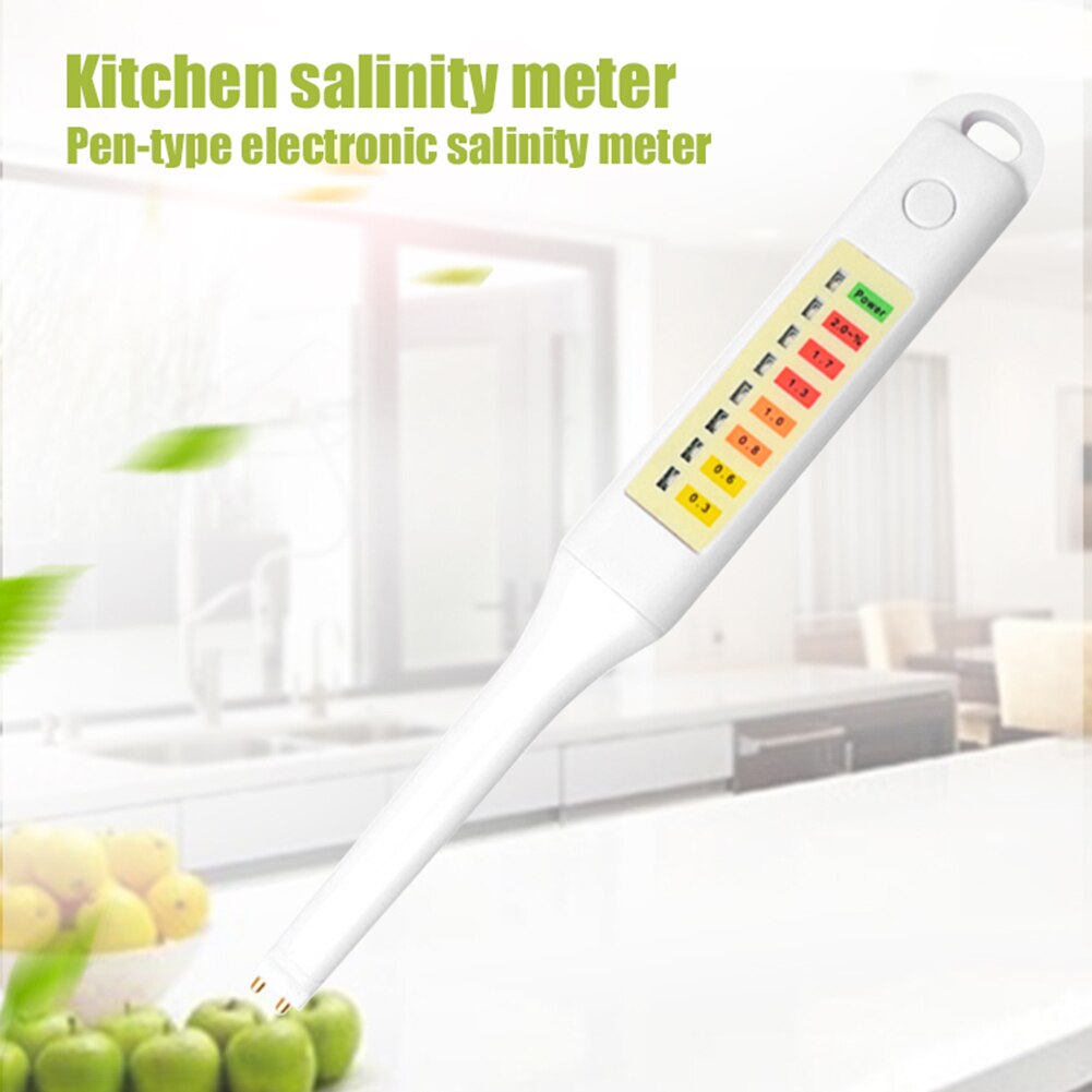 Electronic Food Salinity Tester Pen LED Indicator ... – Grandado