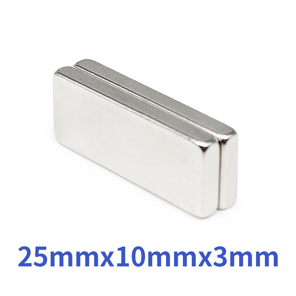 2/5/10/20/30/50PCS 25X10X3mm Rectangular Powerful ... – Vicedeal