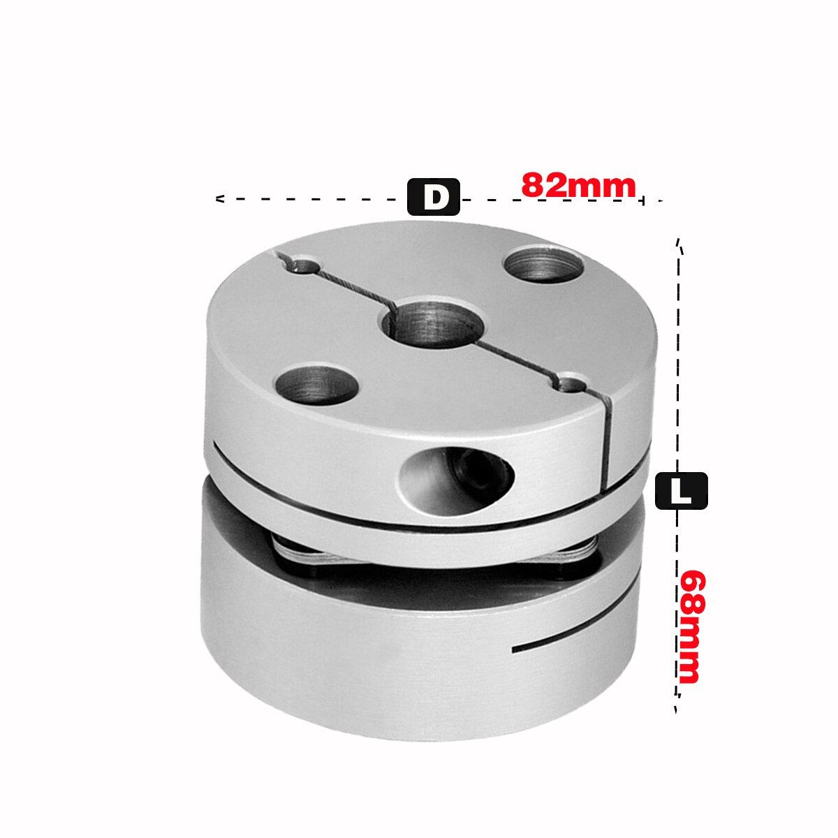 Aluminium D82L68 Single Diafragma Koppeling Elasti... – Grandado
