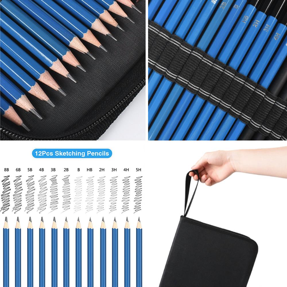 24pcs Painting Tool Set Sketch Pencil Sketch Penci... – Grandado