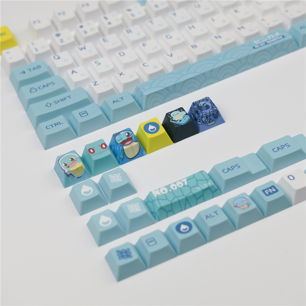 Original Turtle Keycap Cherry Profile 129 Keys Dye... – Grandado