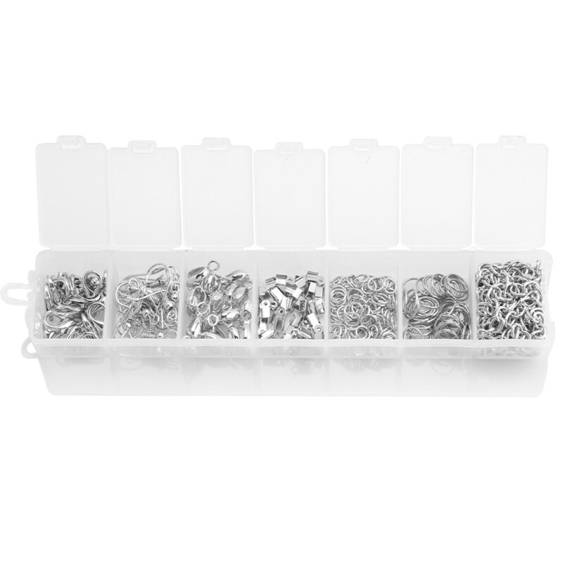 Necklace Earring Making Kit Chain Hooks Closed Loo... – Grandado