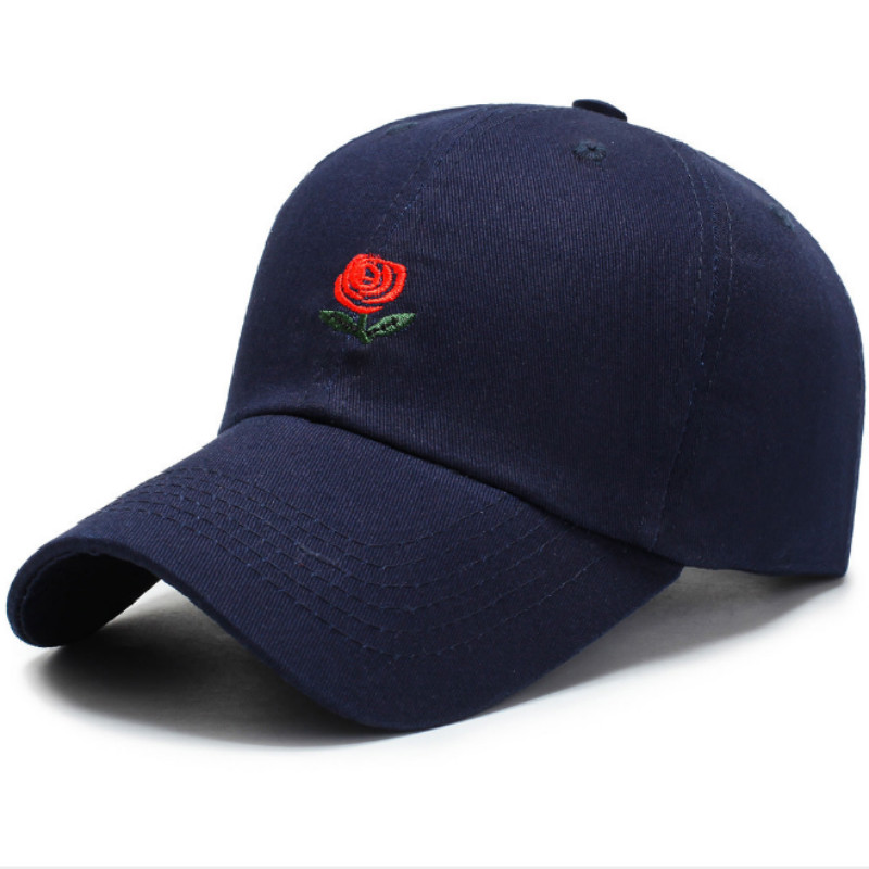 rose baseball cap for women embroidery flower dad ... – Grandado