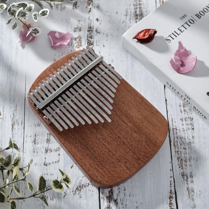 17 Key Kalimba Single Board Mahogany Thumb Piano M... – Grandado