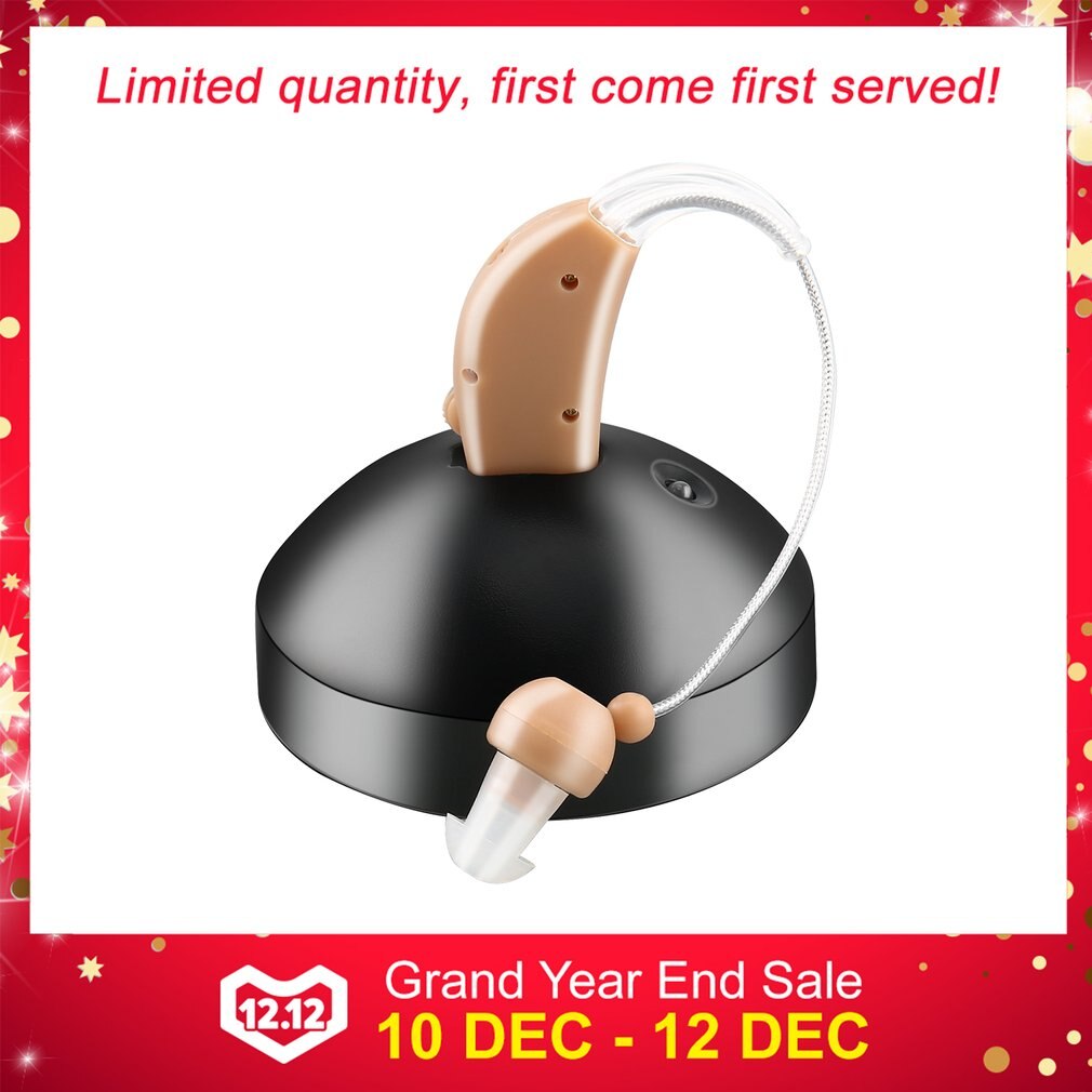 Rechargeable ear hearing aid mini device ear ampli... – Grandado