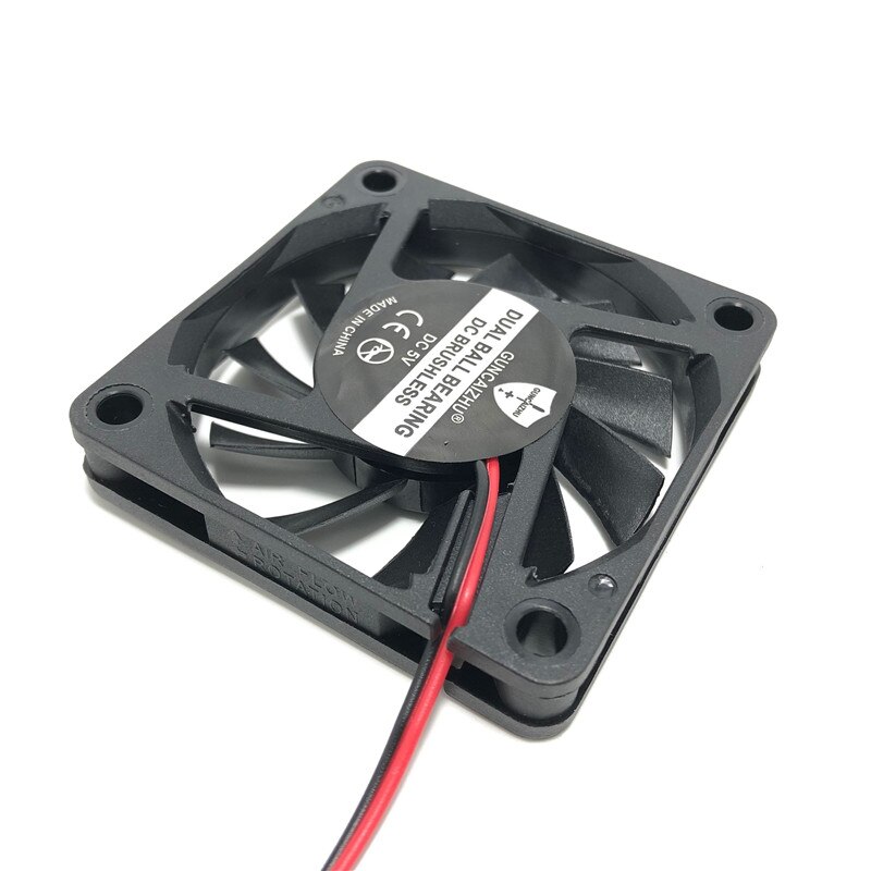 60mm CPU fan 12V 5V High Speed 5200RPM TWO BALL be... – Grandado