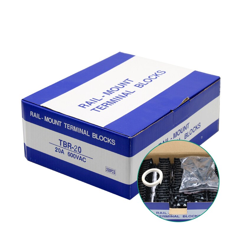 10pcs Terminal block full copper pieces TBR-20A fi... – Grandado