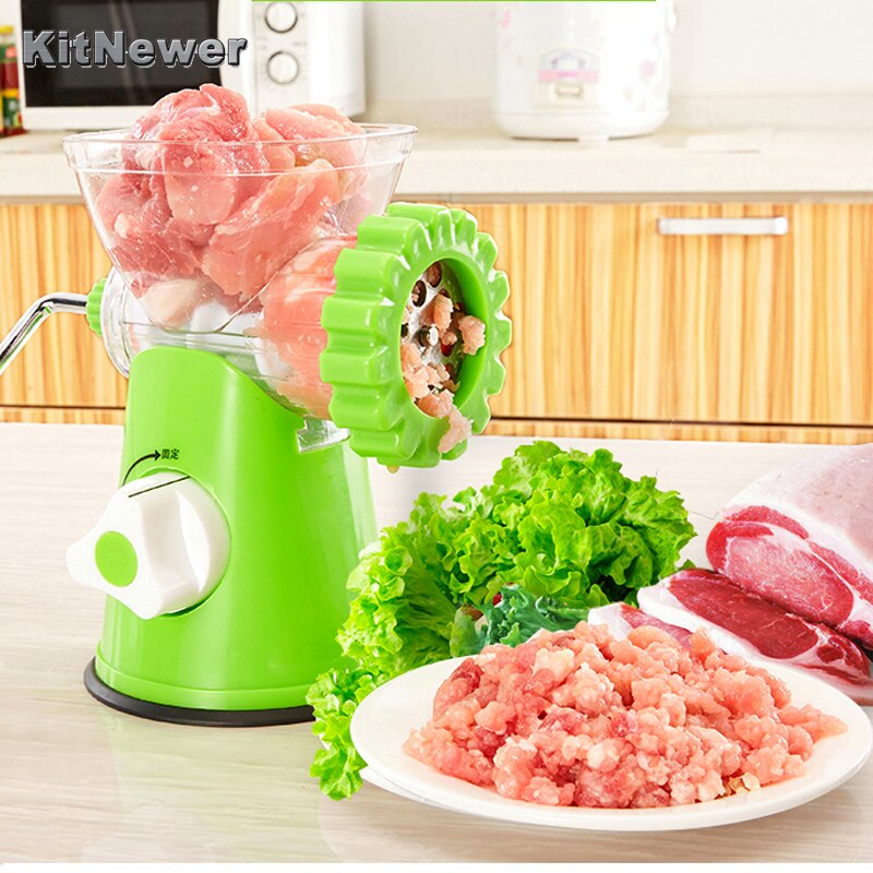 Manual Meat Grinder Mincer Machine Sausage Table C... – Vicedeal
