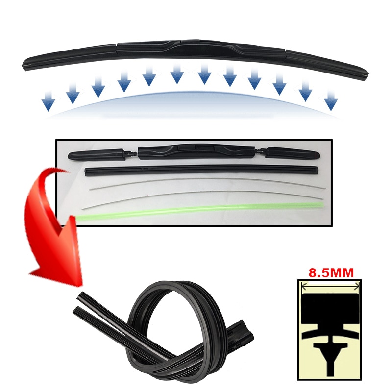 2Pcs/lot AAA Grade Car Auto Vehicle Soft Rubber Re... – Vicedeal