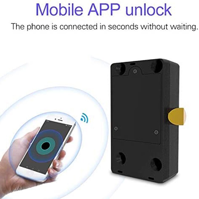 Lock XG70S Bluetooth + APP Mosaic Smart Box Cabine... – Grandado