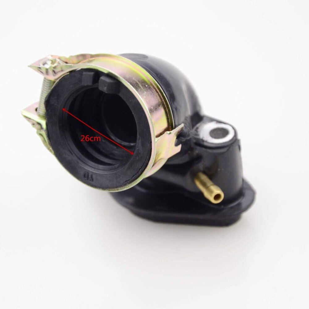 GOOFIT Saugrohr für GY6 49cc 50cc Rolle Moped ATV ... – Grandado