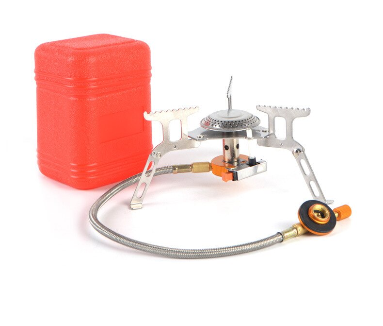 Outdoor Hiking Double Ring Gas Stove Camping Stove... – Grandado