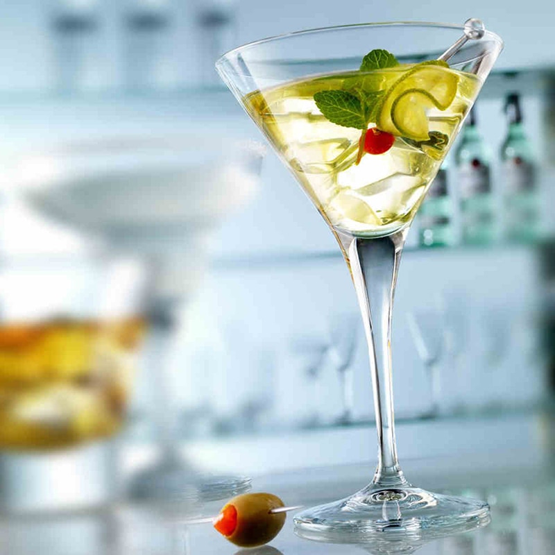 Lead-Free Crystal Cocktail Glass Martini Cup Speci... – Grandado