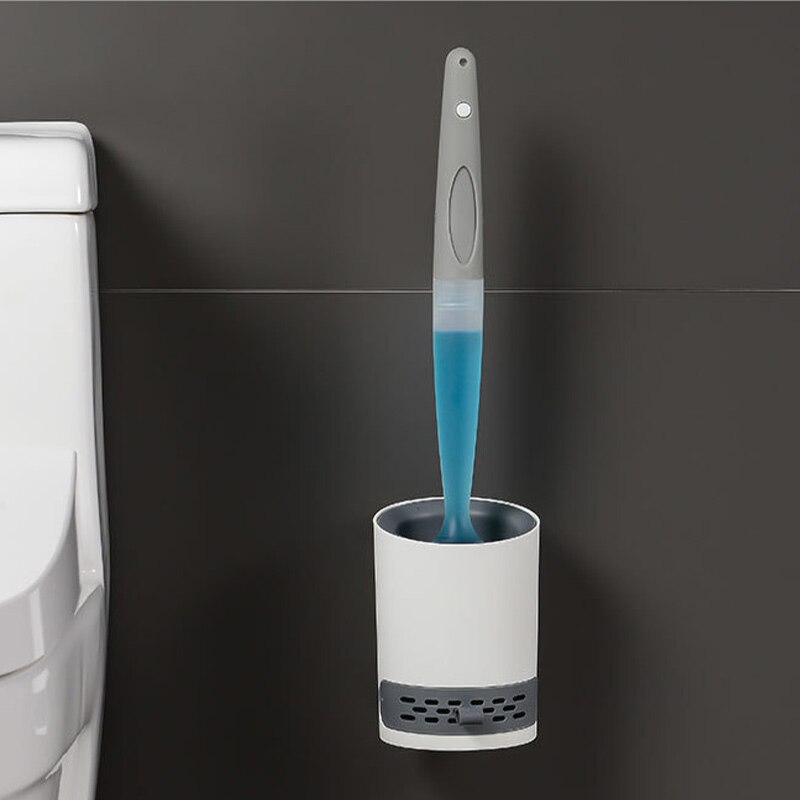 Universal Silicone Toilet Brush Liquid Injection T... – Vicedeal