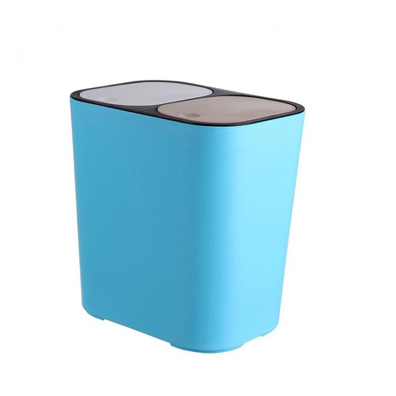 Kitchen Press Type Dry And Wet Sorting Trash Can P... – Grandado