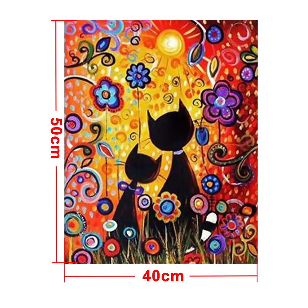 DIY Filling Oil Canvas Paint By Number Multi-Color... – Grandado