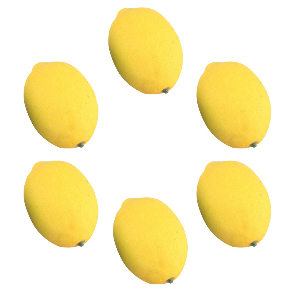 Realistic Simulation Yellow Lemon Lime Photography... – Grandado