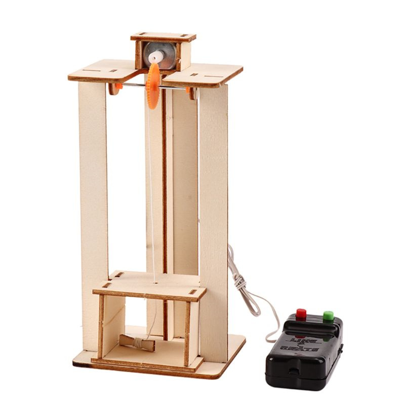DIY Elevator Model Educational STEM Building Toy E... – Vicedeal