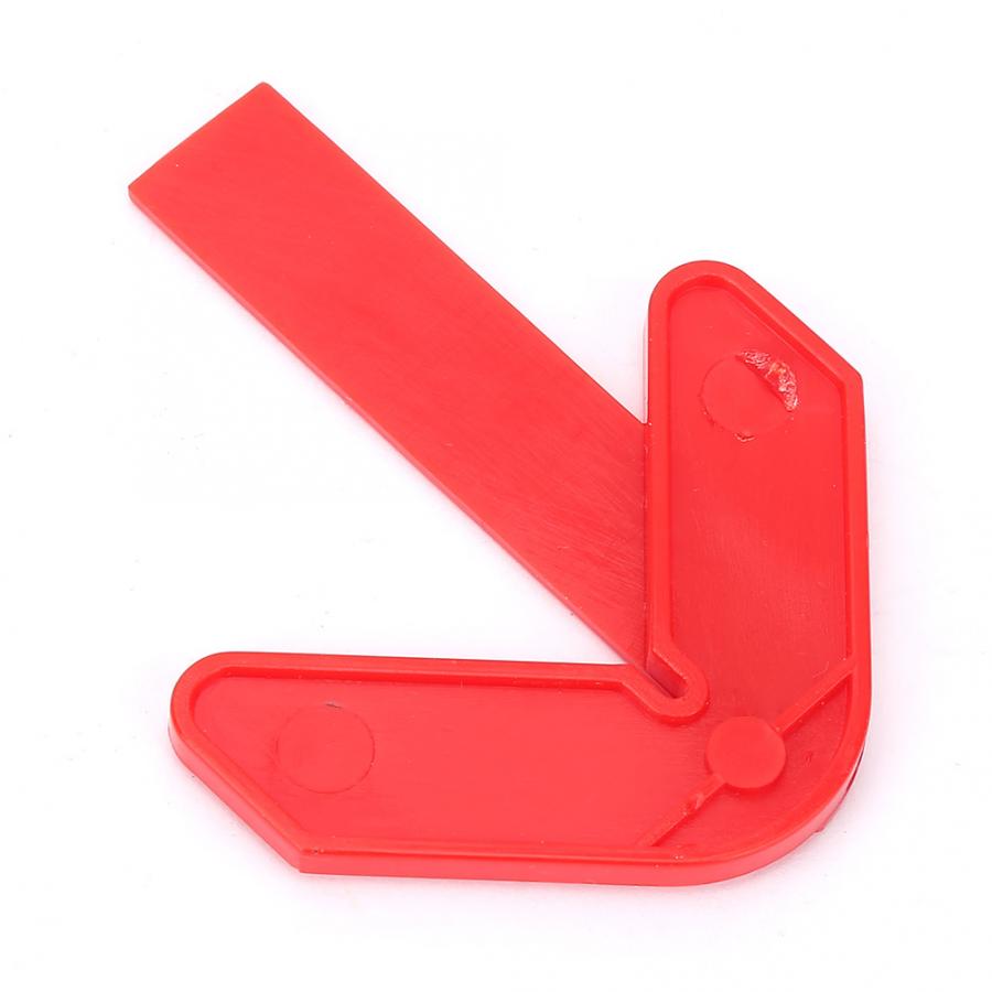 Woodworking Ruler Red ABS Plastic Centre Finder Ci... – Grandado