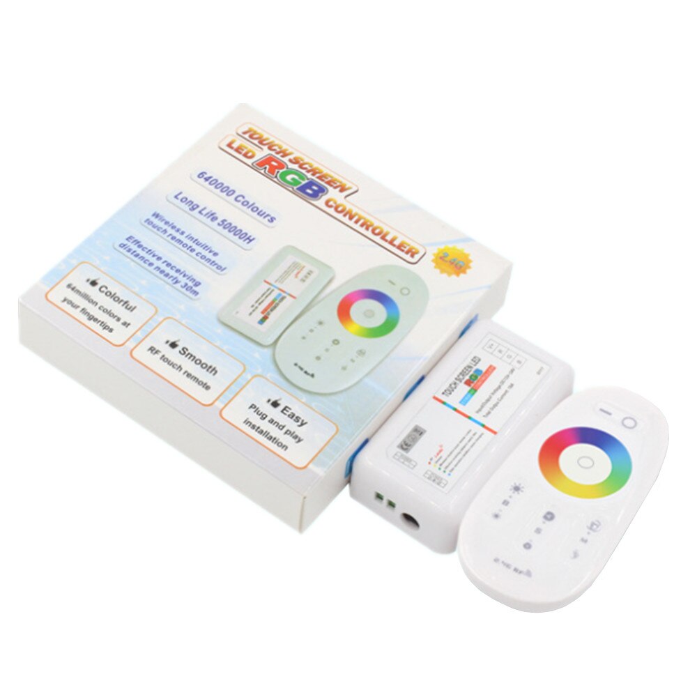 Contrôleur RGB sans fil à écran tactile, DC12-24V ... – Grandado