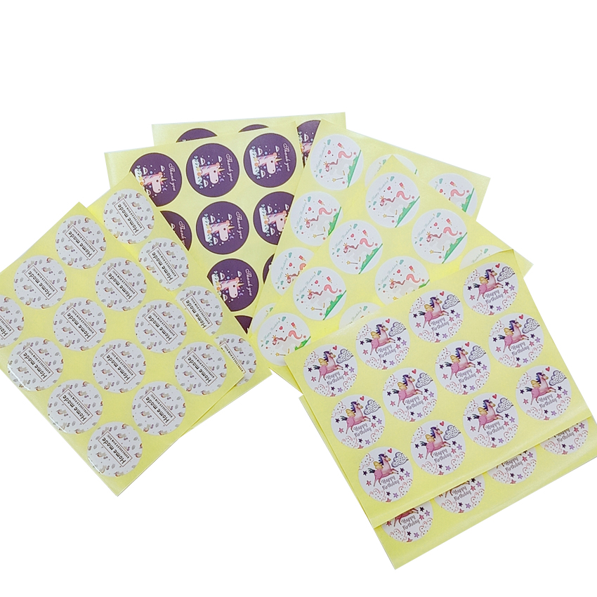 120 Stuks Dank U Thuis Gemaakt Afdichting Label Ad... – Vicedeal