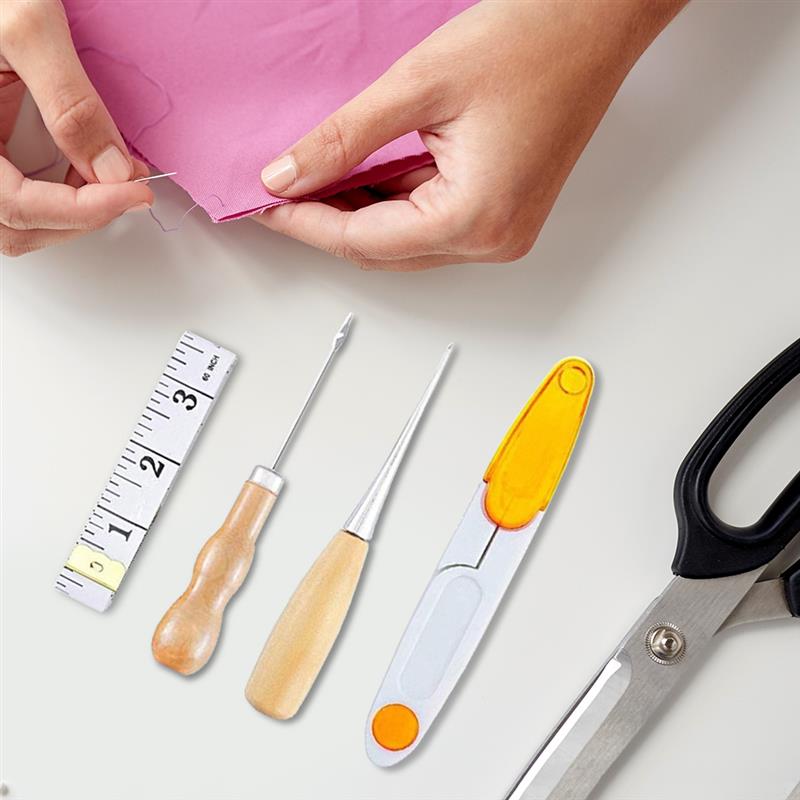 Hand Sewing Tool Set Leather Sewing Kit Thimble Ne... – Vicedeal