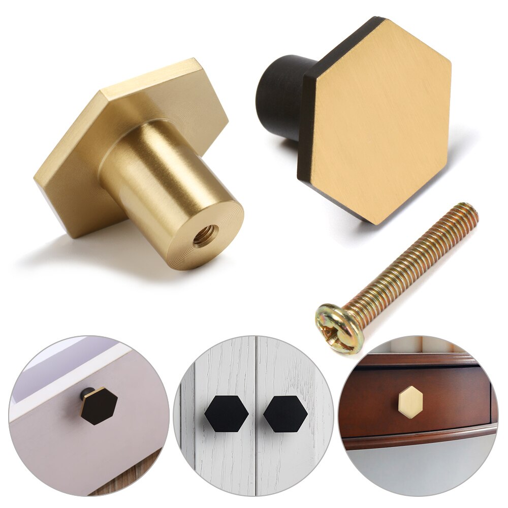 1Pc Antieke Enkel Gat Koper Meubilair Knoppen Extr... – Vicedeal