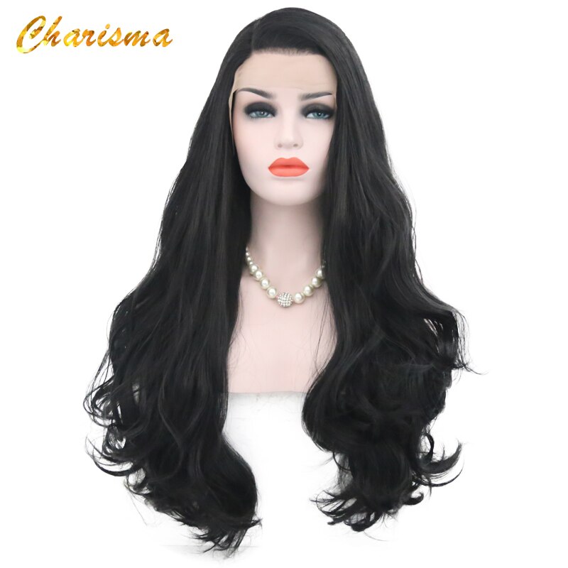 Charisma Long Body Wave Synthetic Lace Front Wig B... – Vicedeal