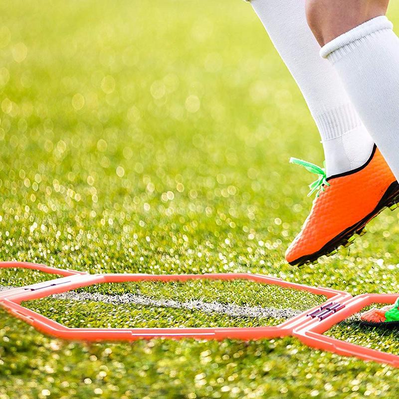 Football Trainer Hexagonal Agility Ring Soccer Tra... – Grandado