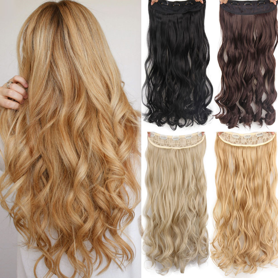 AISI HAIR 22" 15 Colors Long Wavy High Temperature... – Vicedeal