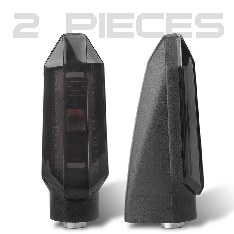 Amber LED Turn Signal light Indicator Smoke Motorc... – Grandado