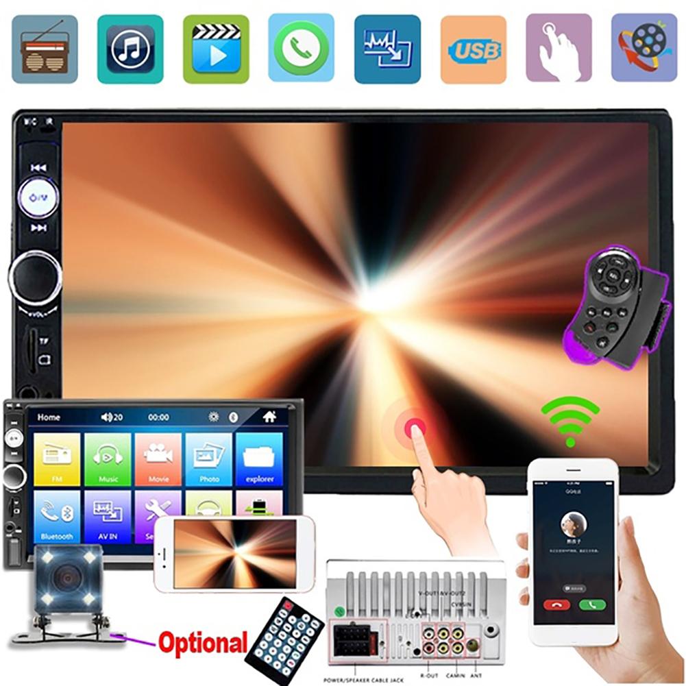 7023B 7 Inch Full Hd 2 Din Bluetooth Auto Gemontee... – Grandado