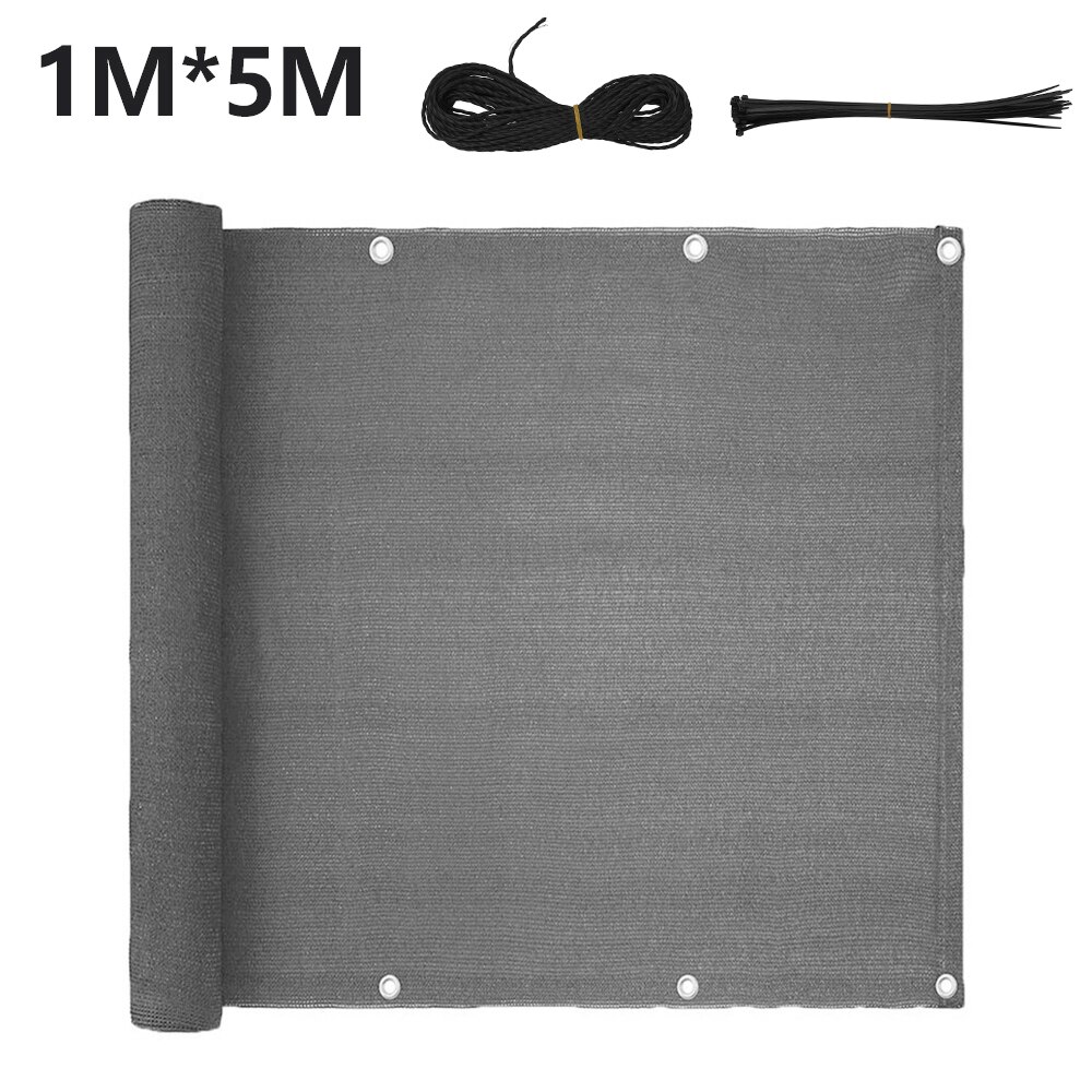 1PC Balcony Fence Net Wind Anti-UV Sunshade Net Sh... – Vicedeal