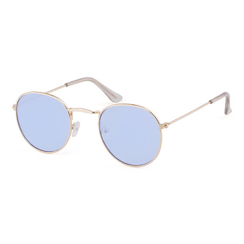 Retro Round Sunglasses Women Brand Tinted Lens Sun... – Grandado